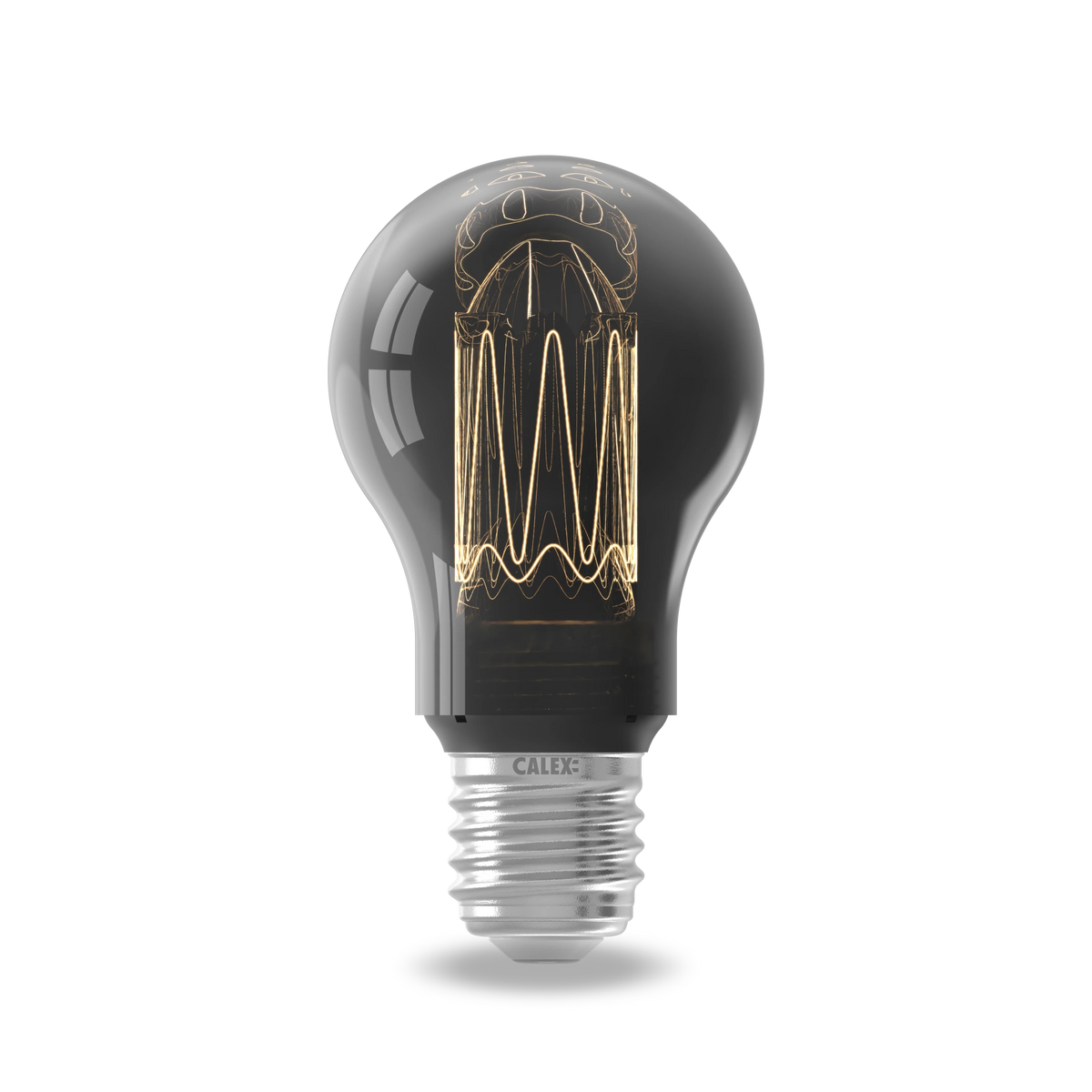 Calex Crown Series LED Bulb - Titanium - A60 - E27 – calex-europe